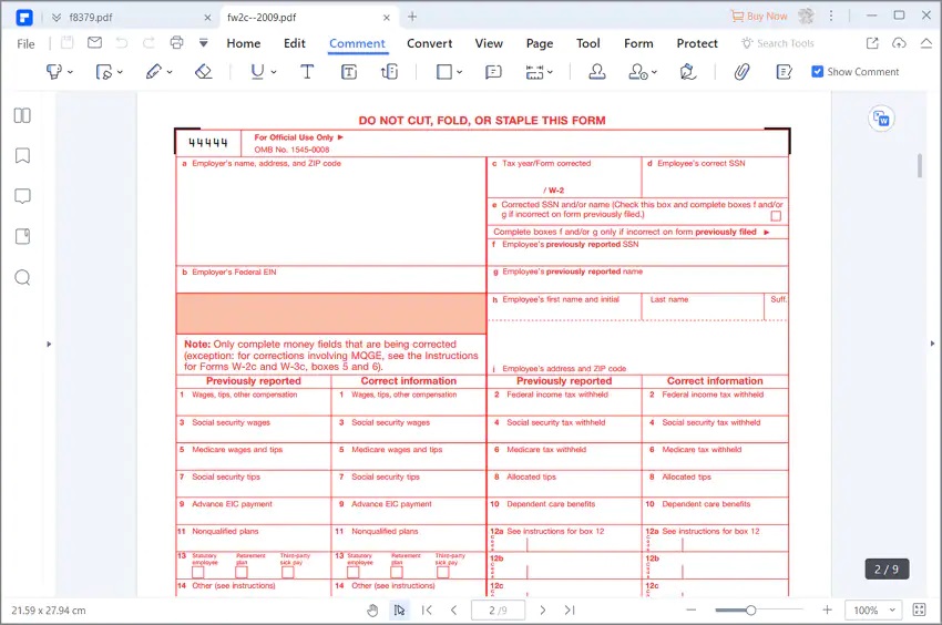 What is W2c Form? - Tag bots